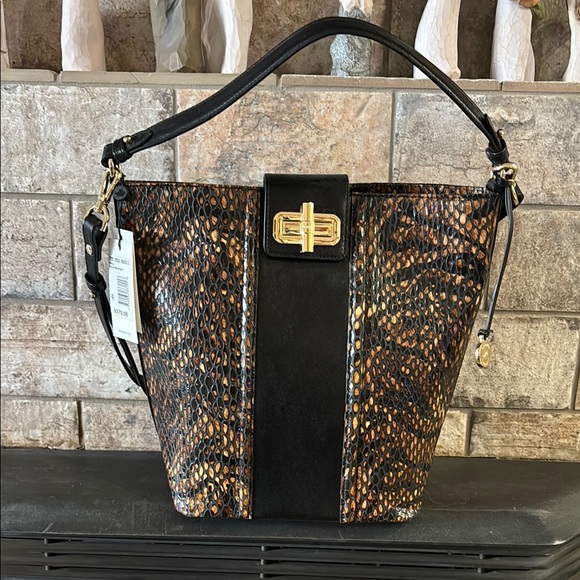 Brahmin | Bags | Nwt Brahmin Shira In Cocoa Blanchard | Poshmark